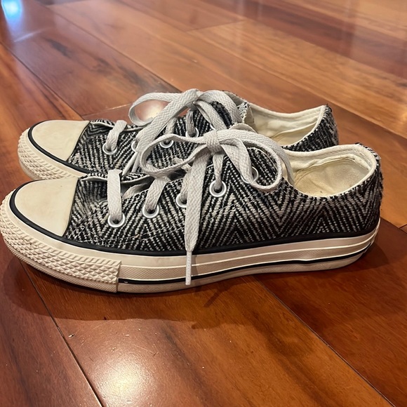 Converse | Shoes | Converse Chucks All Star Tweed Herringbone Fabric ...